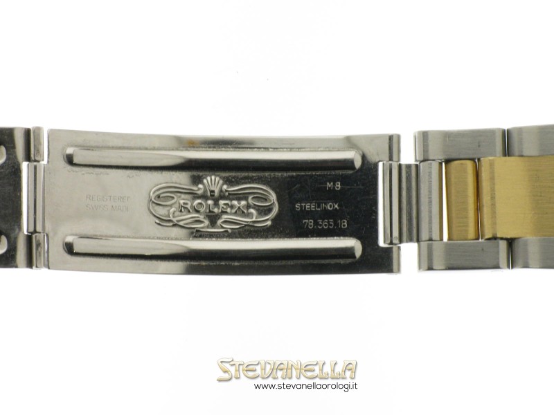Bracciale Rolex Oyster ref. 78363 - 403 M8 acciaio oro giallo 18kt
