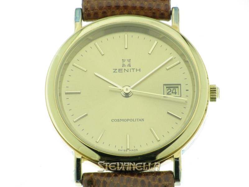 ZENITH Cosmopolitan lady quarzo placcato oro giallo referenza CXX 82878 ...