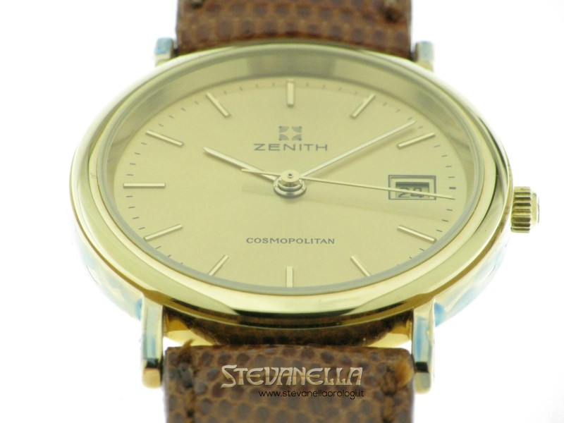 ZENITH Cosmopolitan lady quarzo placcato oro giallo referenza CXX 82878 ...