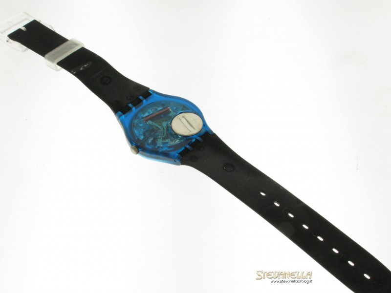SWATCH Stucchi classic quarzo cassa e cinturino plastica colorata new