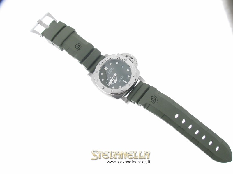 Panerai Submersible Verde Militare 42mm Limited ref. Pam01055 new