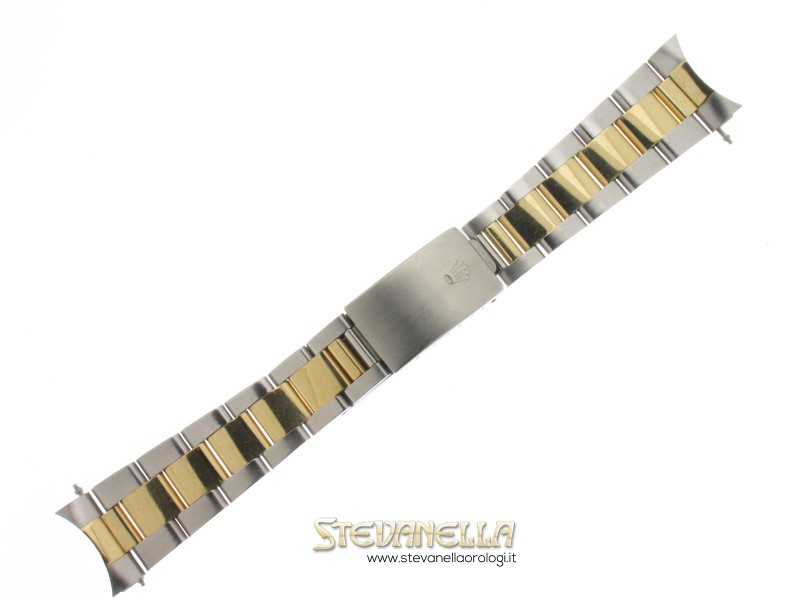 Bracciale Rolex Oyster ref. 78363 - 403 M4 acciaio oro giallo 18kt